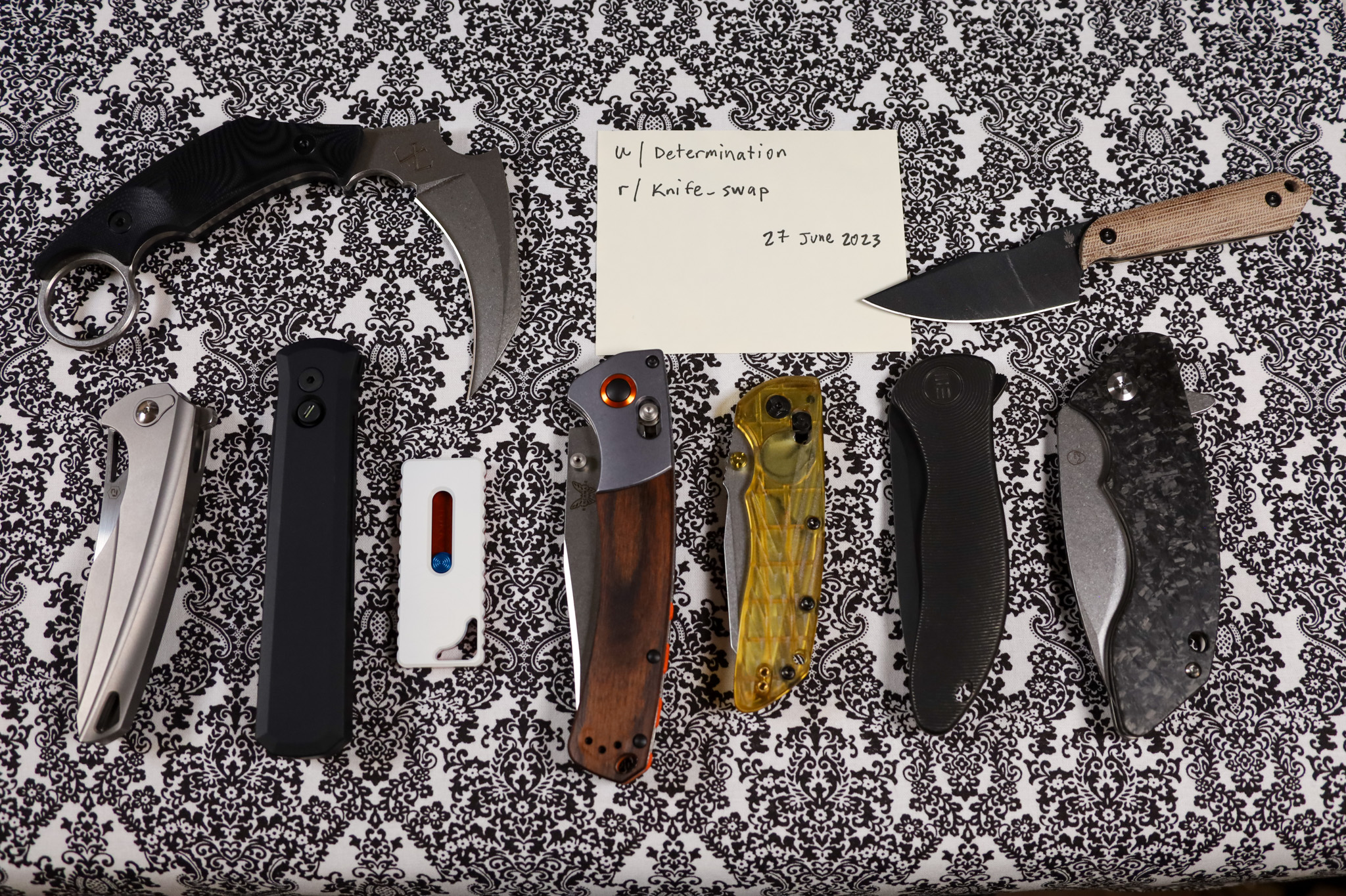[WTS] Alien Knives DX2, Hogue Deka Ultem, BM Crooked River, We Synergy ...