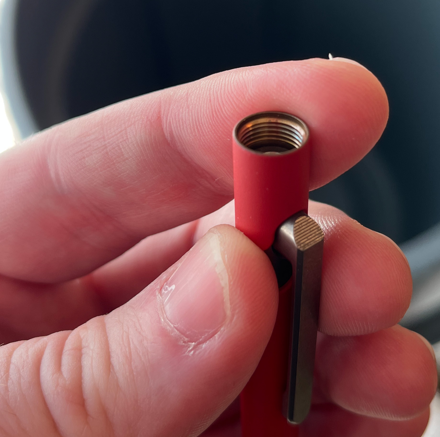 New Old Pen Day: Brass USG TiScribe-V3 with Cerakote : r/pens