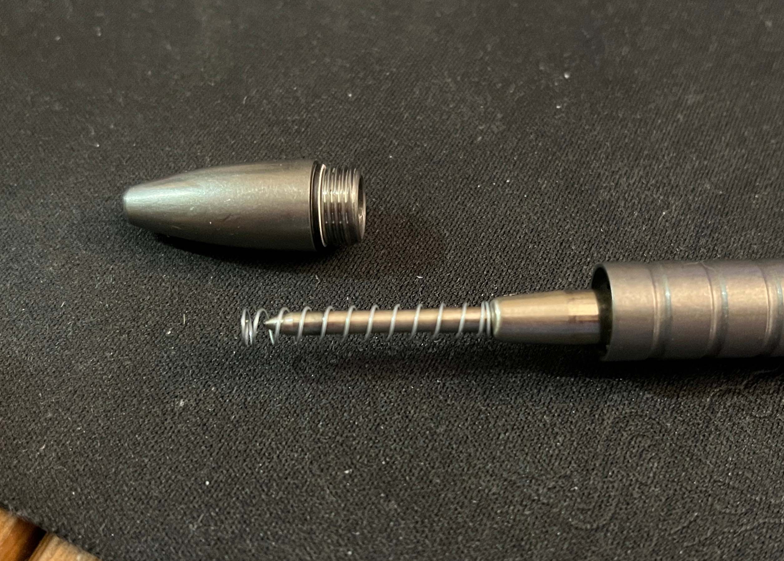 If the TiScribe mini is a high end machined pen why does it have this ...